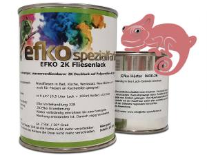 2K Farbe für Fliesen Altrosa RAL 3014 Hier kaufen