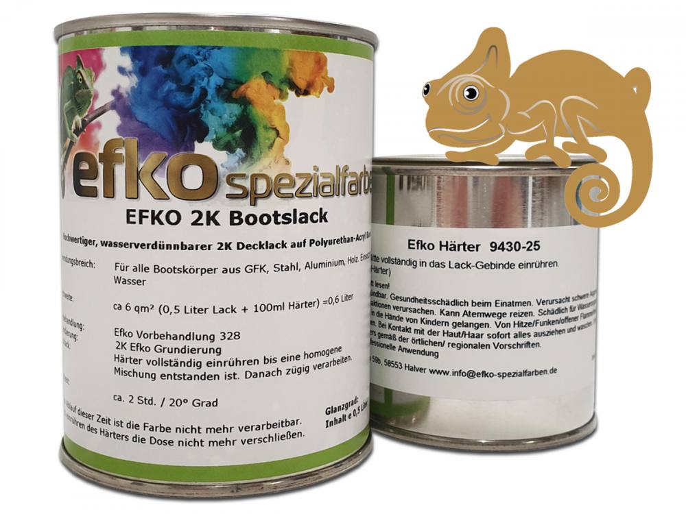 Bootslack Ockergelb RAL1024 hochglänzend